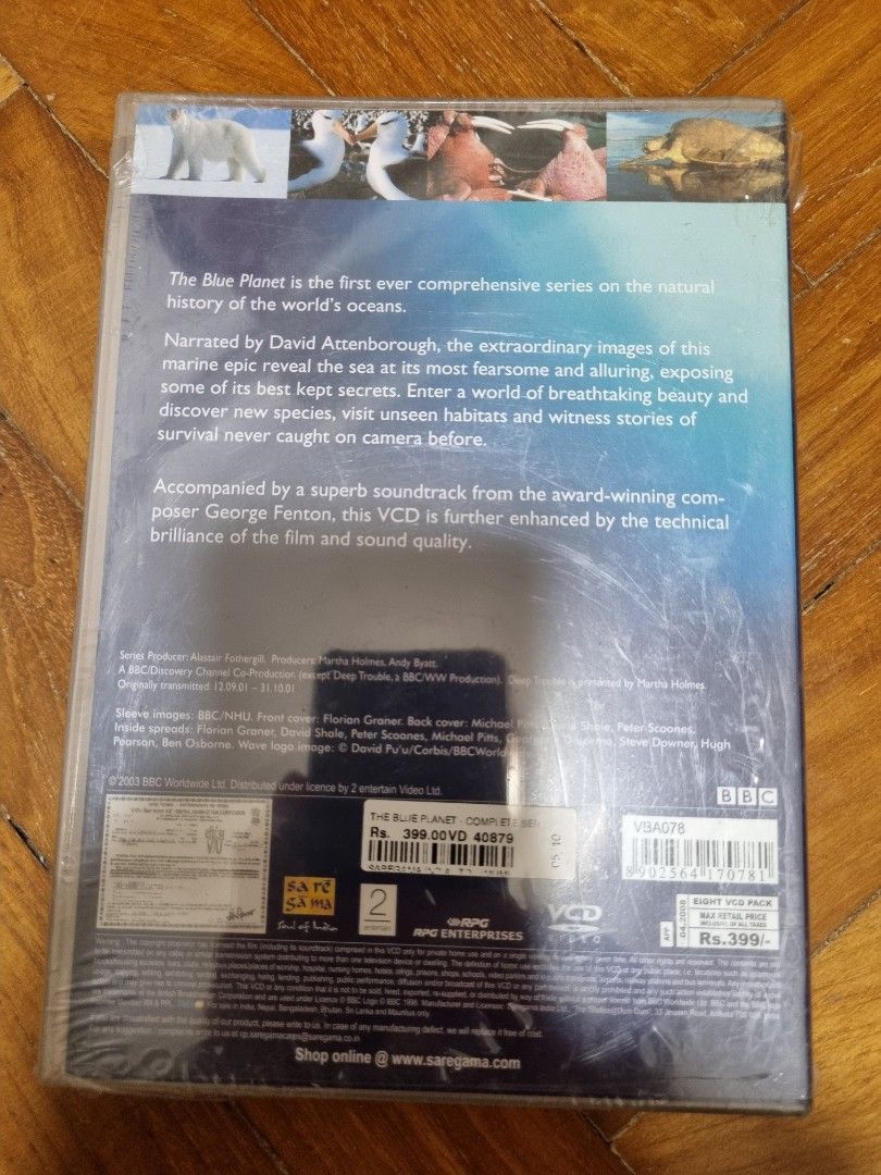 The Blue Planet - VCD, Hobbies & Toys, Music & Media, CDs & DVDs on ...