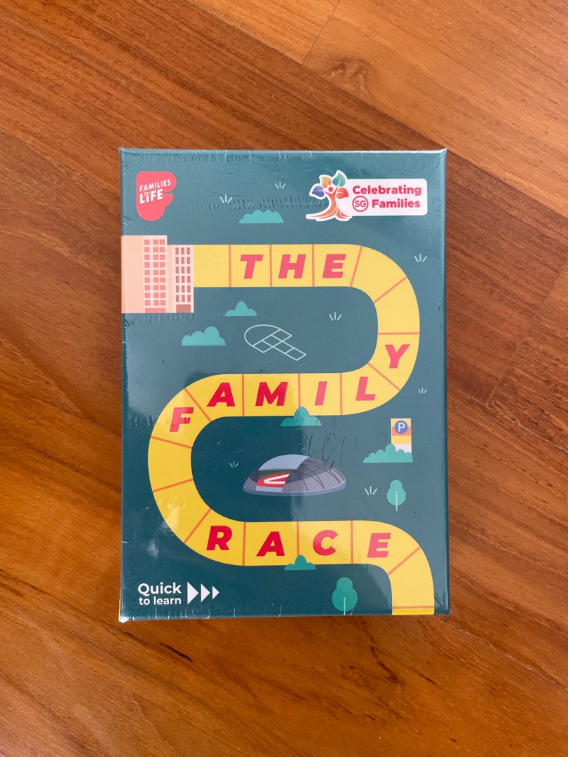 The Family Race Card Game, Hobbies & Toys, Toys & Games on Carousell