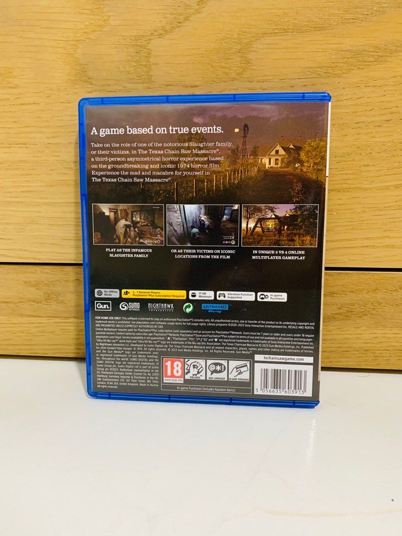 THE TEXAS CHAIN SAW MASSACRE [PS5], Video Gaming, Video Games ...