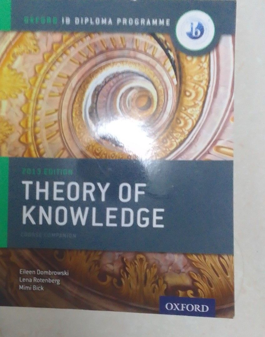 Theory of knowlege, Hobbies & Toys, Books & Magazines, Textbooks on ...