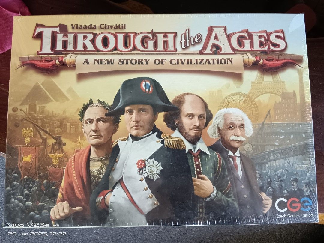 Through the Ages: A New Story of Civilization Board Game, Hobbies ...