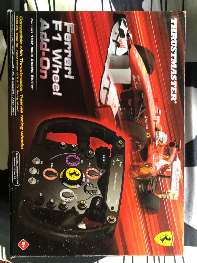 Thrustmaster Ferrari F1 wheel Add-on, Video Gaming, Gaming Accessories ...
