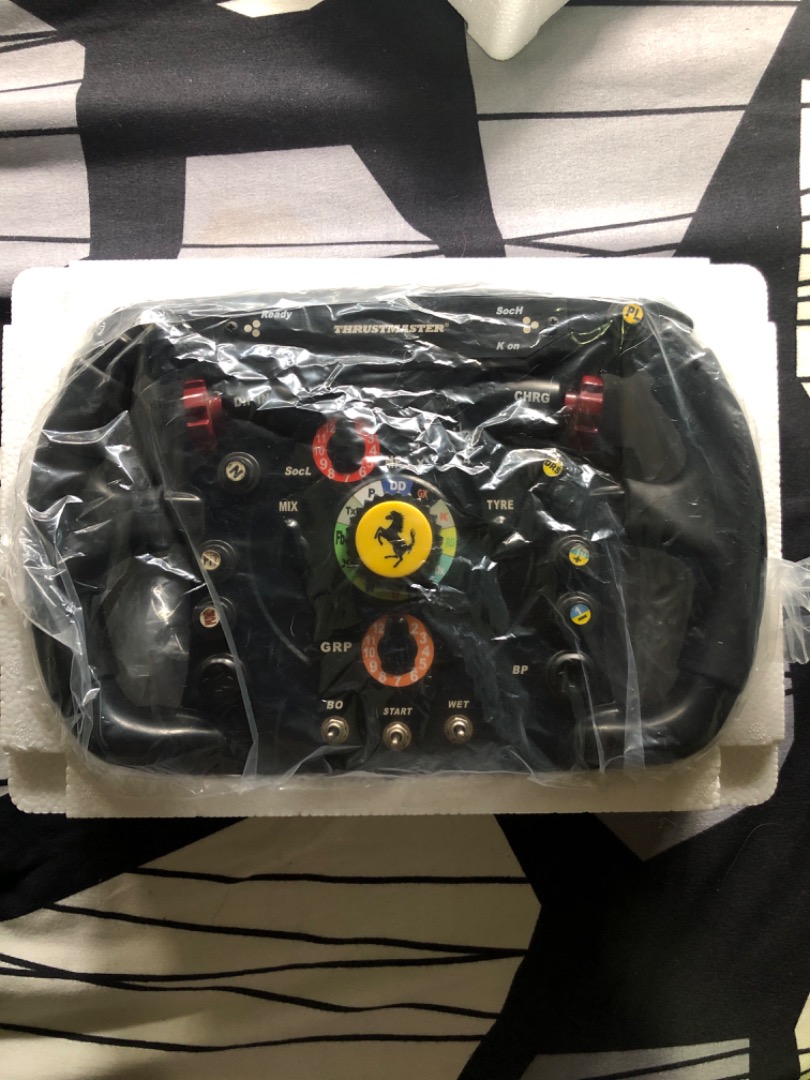 Thrustmaster Ferrari F1 wheel Add-on, Video Gaming, Gaming Accessories ...