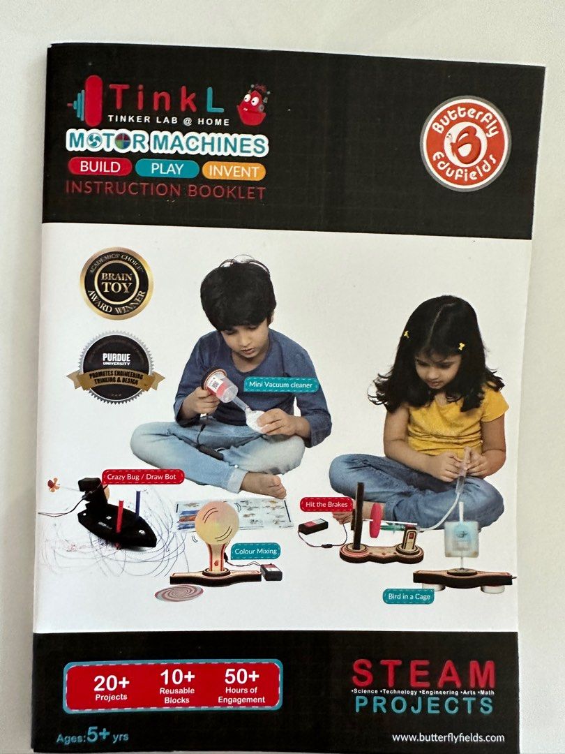 Tinker lab @ home - motor machine, Hobbies & Toys, Toys & Games on ...