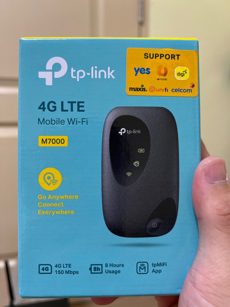 TP Link M7000 4G LTE Mobile Wi-Fi, Mobile Phones & Gadgets, Mobile ...