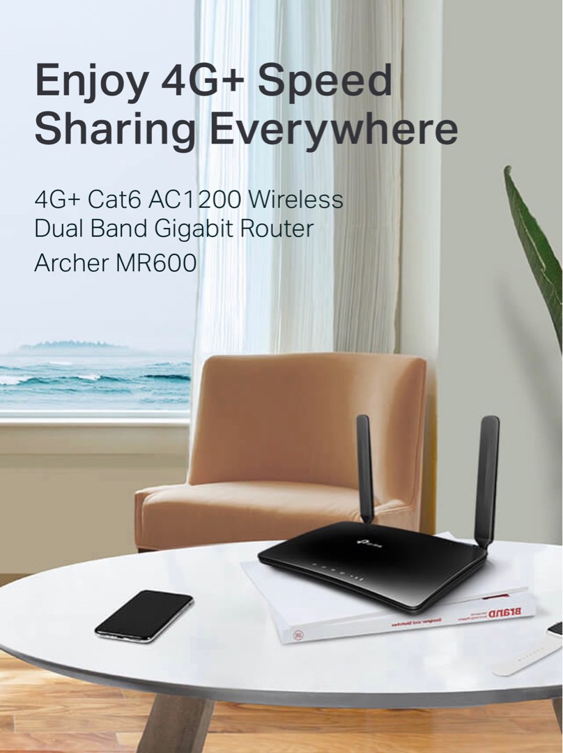 Tp-link AC1200 Archer MR400 4G LTE router brand new, Computers & Tech ...