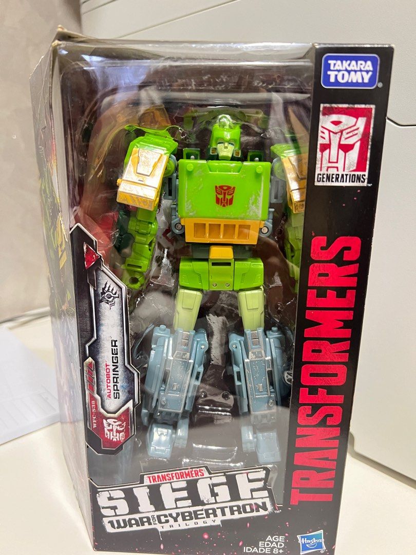 Transformers siege WFC Springer, Hobbies & Toys, Toys & Games on Carousell