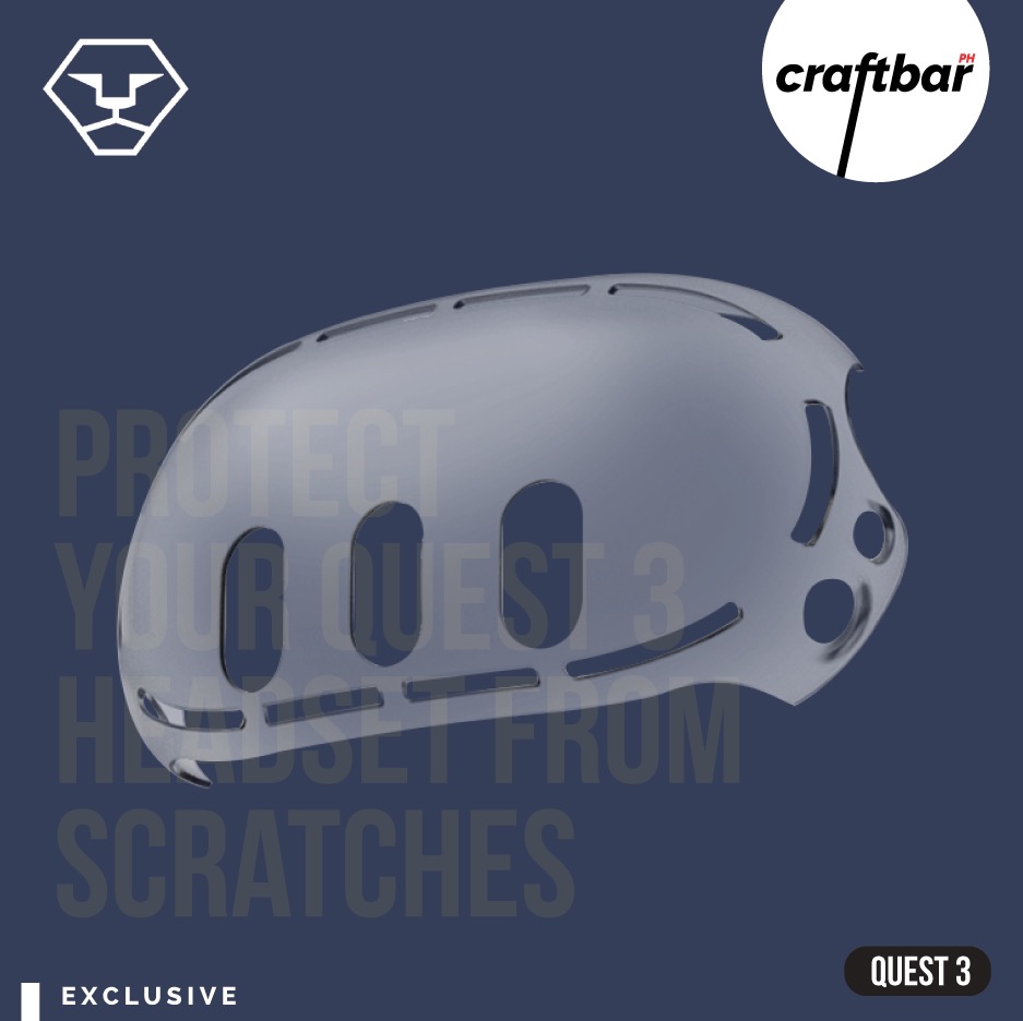 Transparent Protective Shell for Meta Quest 3 by craftbar PH, Video ...