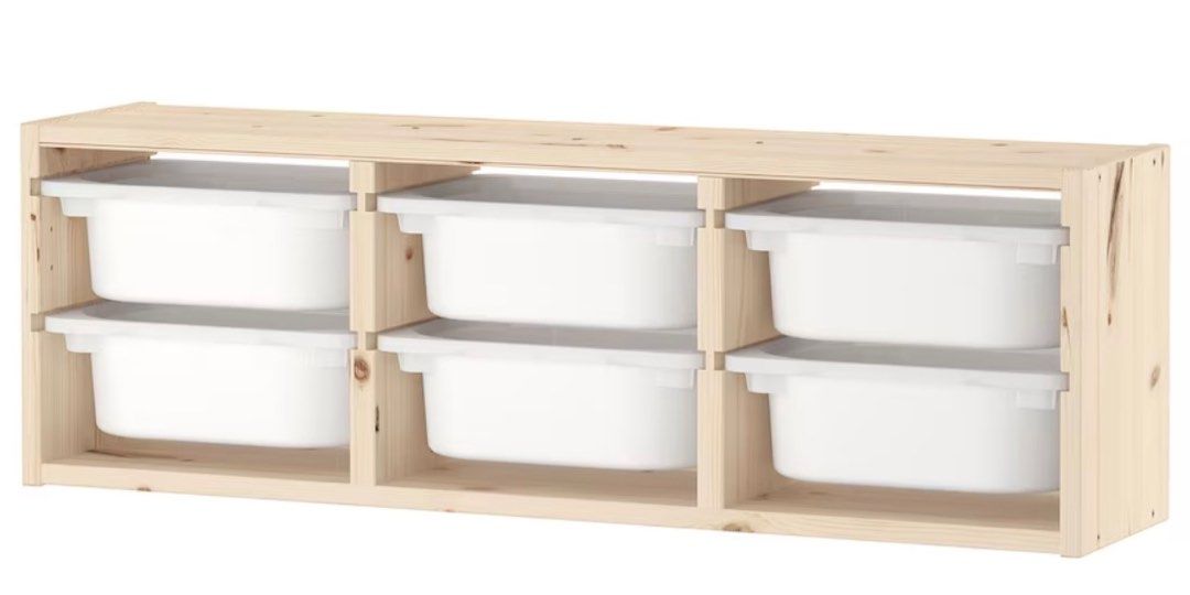 Trofast Wall Storage Combination with boxes, Babies & Kids, Baby ...