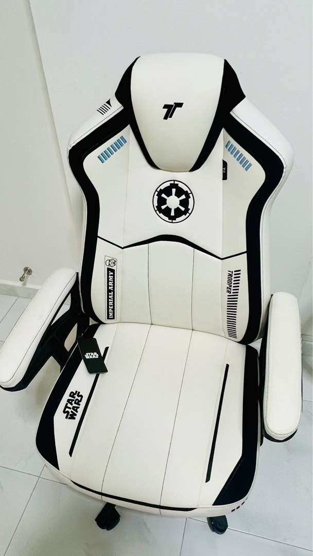 TT Racing DUO V4 Gaming Chair - Stormtrooper Edition, Furniture & Home ...