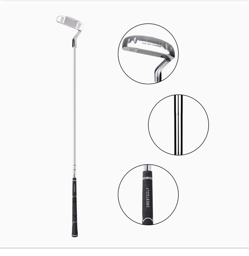 Crest Two-way golf chipper (Left Hand / Right Hand), Sports Equipment ...