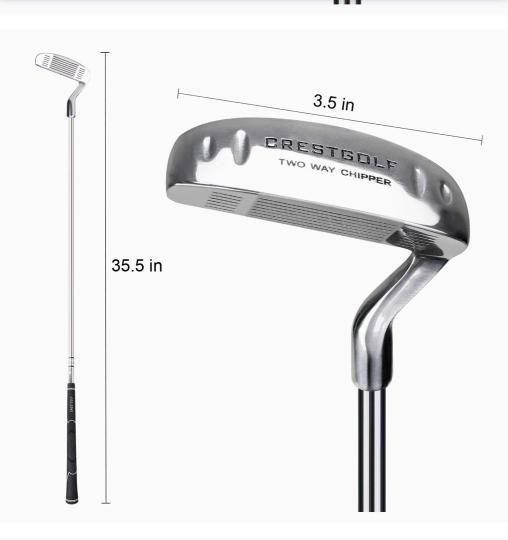 Crest Two-way golf chipper (Left Hand / Right Hand), Sports Equipment ...