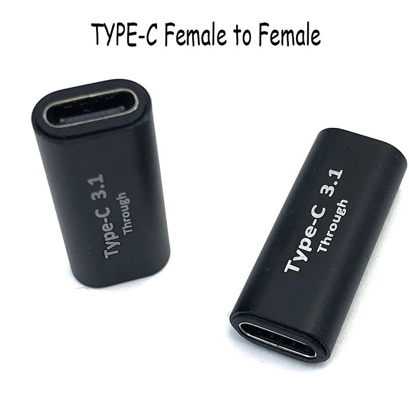 Type-c 母轉母轉接頭 Type-c Female to Type-c Female Adapter, 手提電話, 電話及其他裝置配件, 其他電子周邊配件及產品 - Carousell