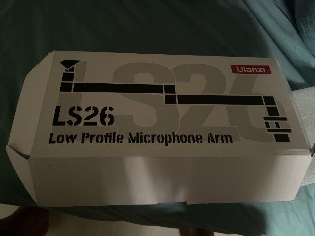 Ulanzi LS26 Low Profile Mic Arm, Audio, Other Audio Equipment on Carousell