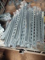 Unistrut unistrat supports and clamps 3meters, Commercial & Industrial ...