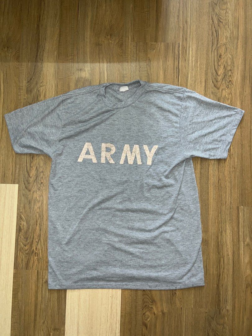 US Army and US Air Force IPFU Fitness T-shirt combo set, Men's Fashion ...