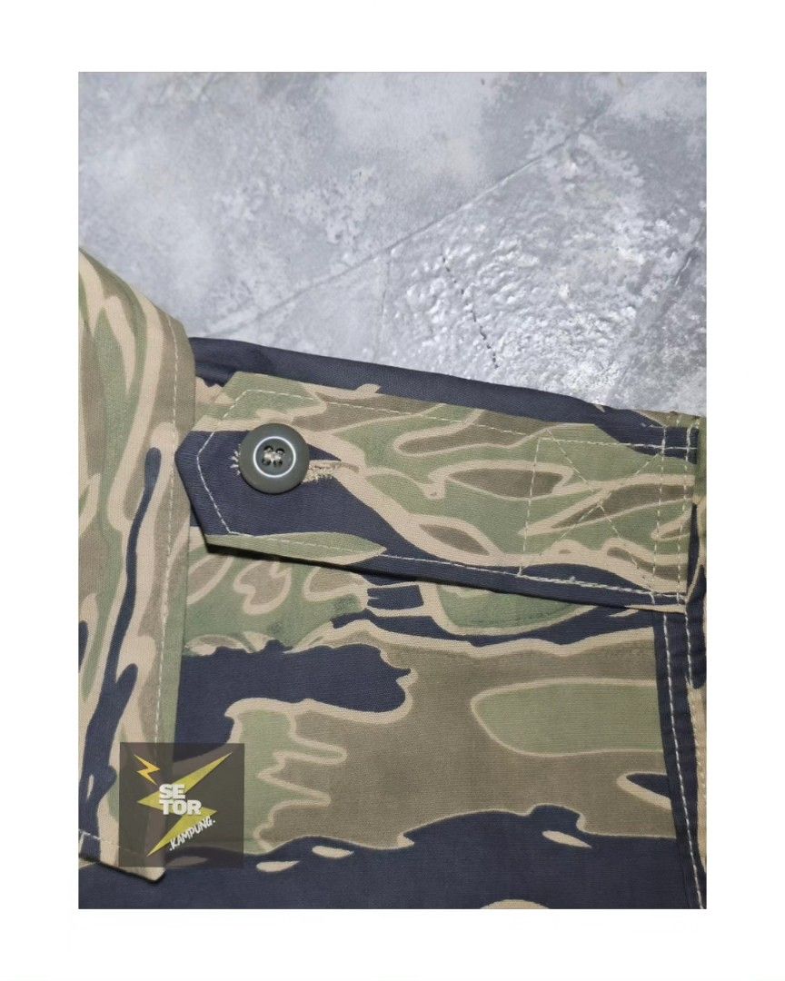 US Army Golden Tiger Stripe NamWar 1st Pattern TCU (Reproduction), Men ...