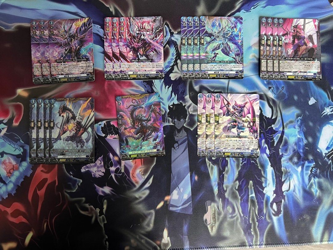 vanguard d g4 drajeweled ignis dark states standard deck, Hobbies ...