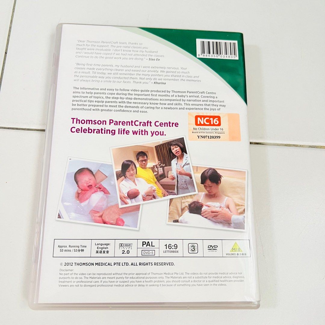 VCD Guide to baby care in the first months, Hobbies & Toys, Music ...