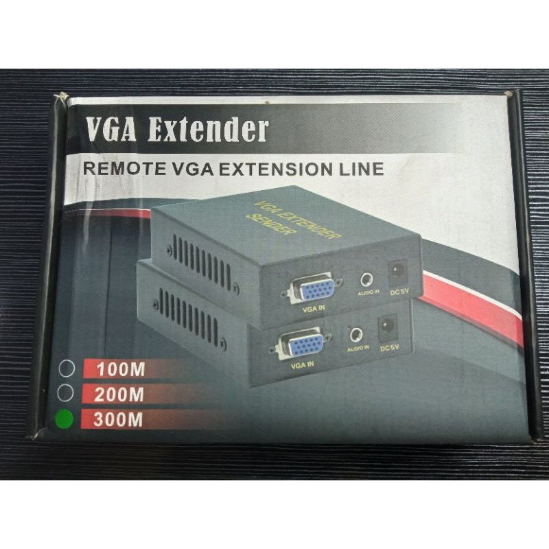 VGA Extender 300M with Audio, Computers & Tech, Parts & Accessories ...