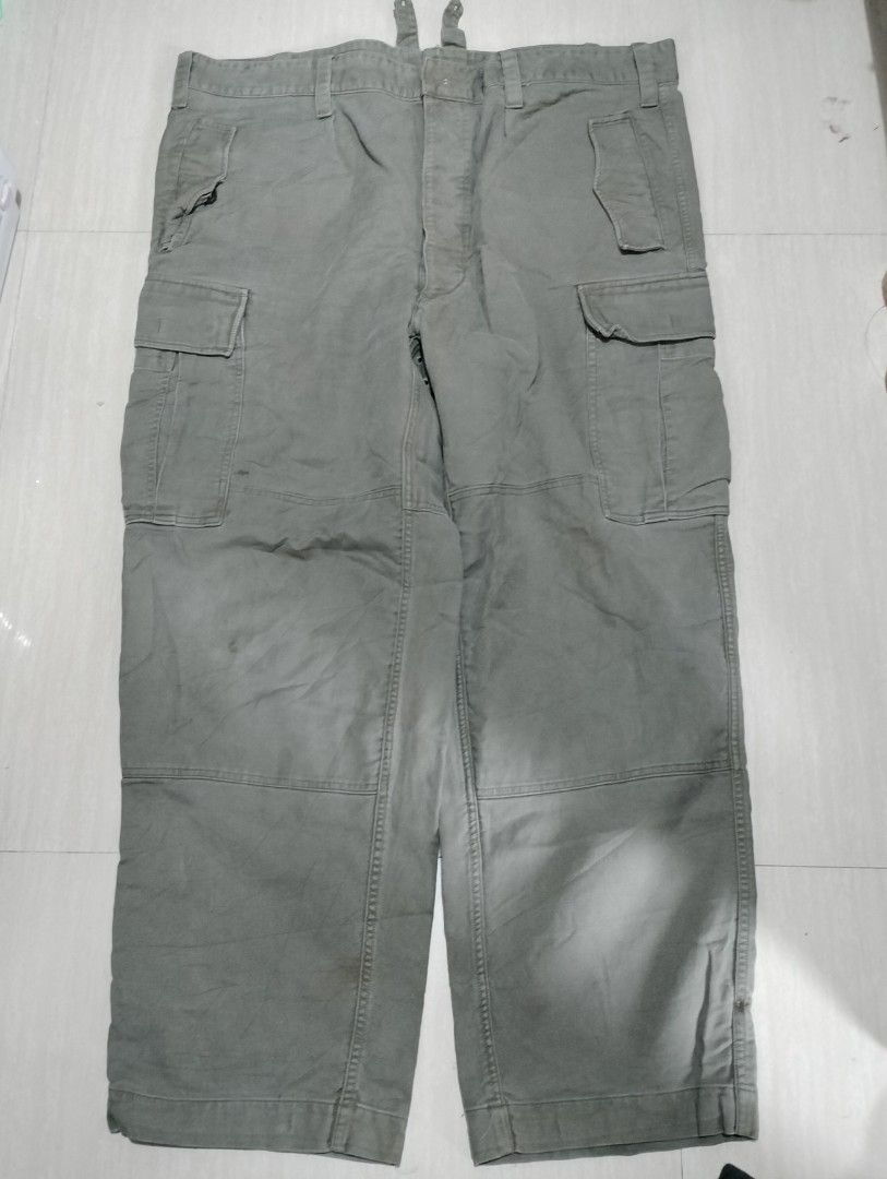 vintage 60s german military trouser, Men's Fashion, Bottoms, Trousers on Carousell