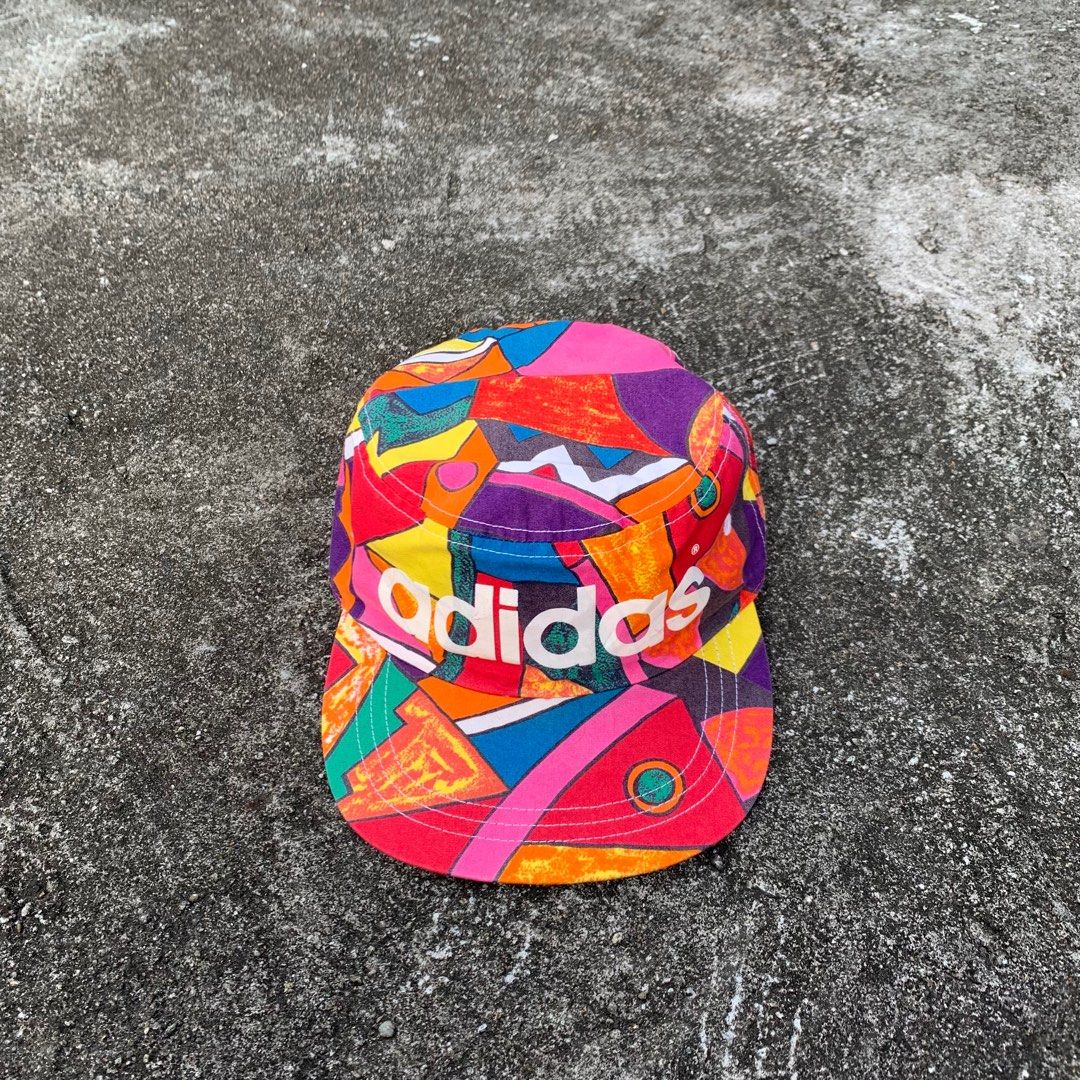 VINTAGE ADIDAS FUNKY CAP, Men's Fashion, Watches & Accessories, Caps ...
