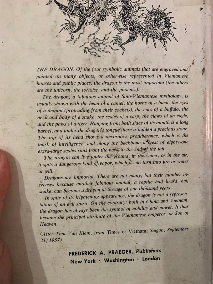 VINTAGE HARDCOVER BOOK WITH DUST JACKET: The Smaller Dragon - A ...