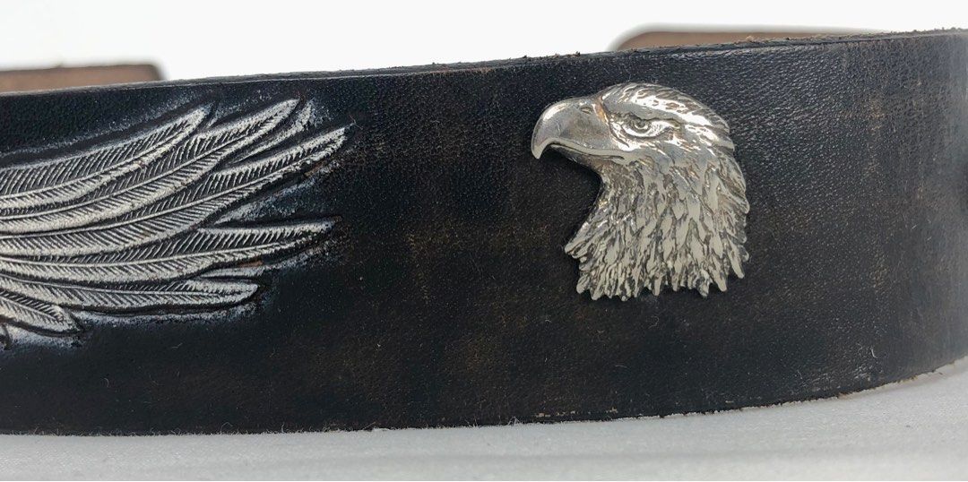 Vintage Harley Davidson Official Licensed Product Hand Tooled with Twin ...