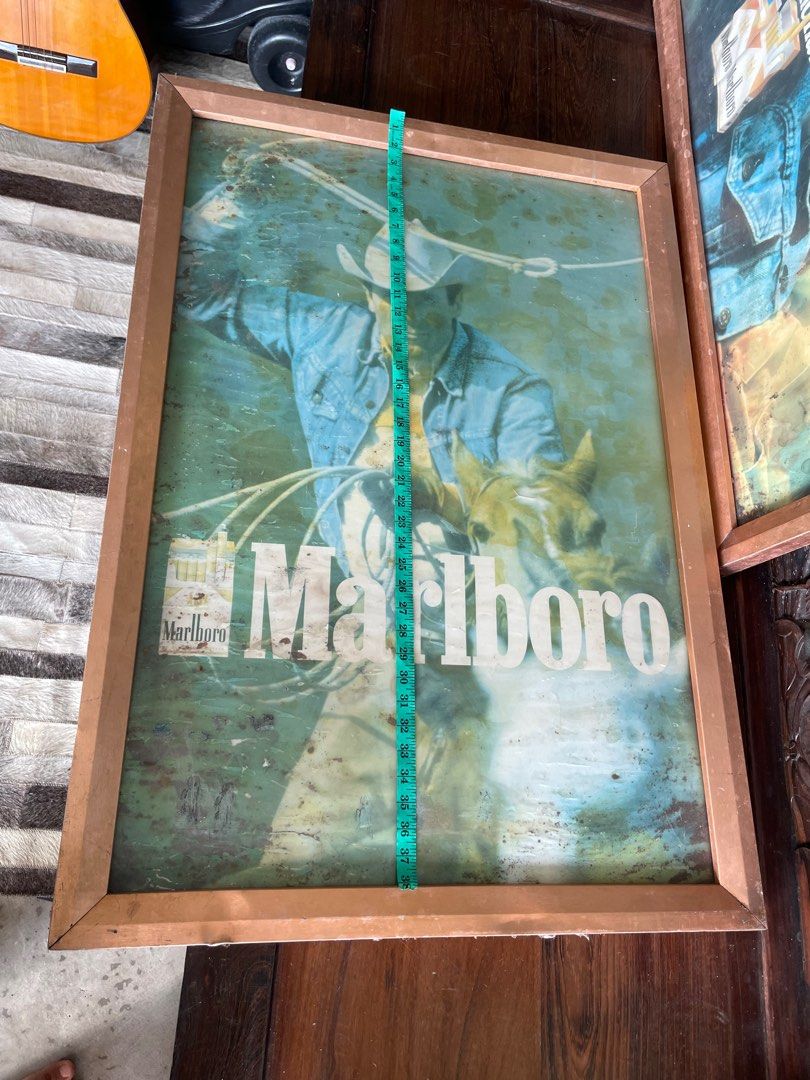 Vintage Marlboro Frames, Furniture & Home Living, Home Decor, Frames ...