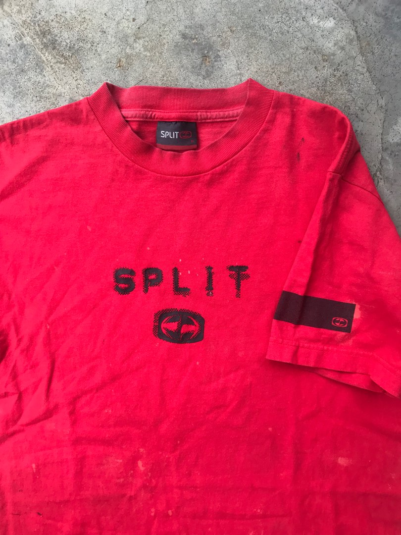 Vintage Split skateboard, Men's Fashion, Tops & Sets, Tshirts & Polo ...