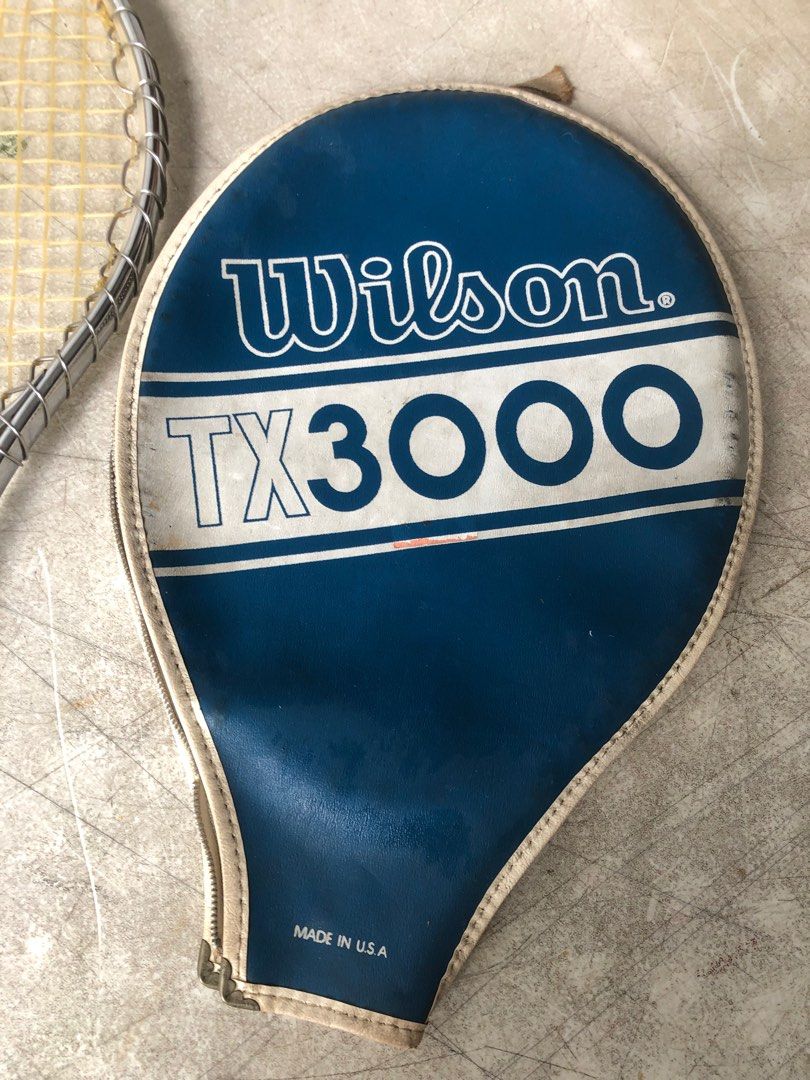 Vintage Wilson TX3000 Tennis Racket, Sports Equipment, Sports & Games ...