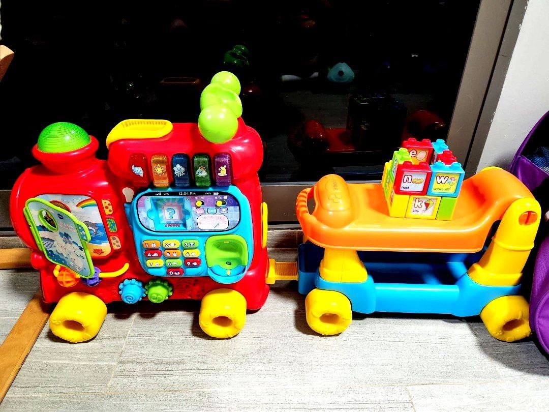 VTech 80-547803 4-in-1 Alphabet Acitivity Toy, Babies & Kids, Infant ...