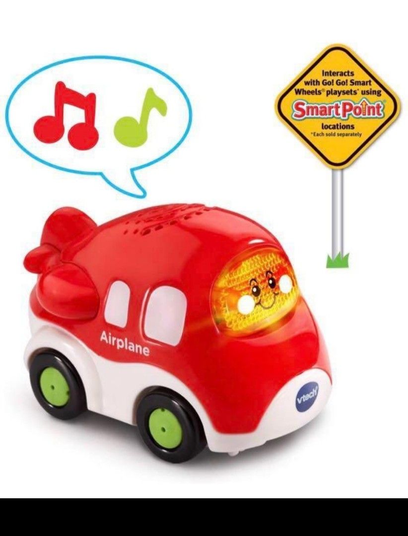 Vtech runway airplane, Babies & Kids, Infant Playtime on Carousell