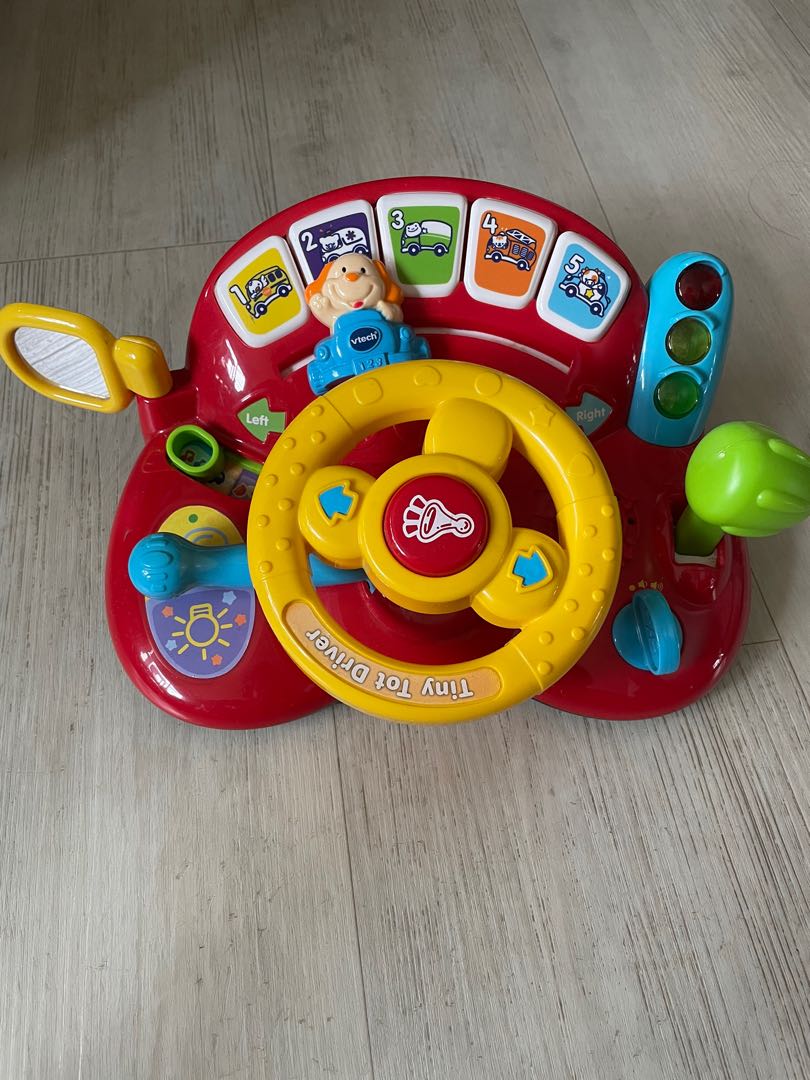 Vtech Turn and Learn Driver, Babies & Kids, Infant Playtime on Carousell
