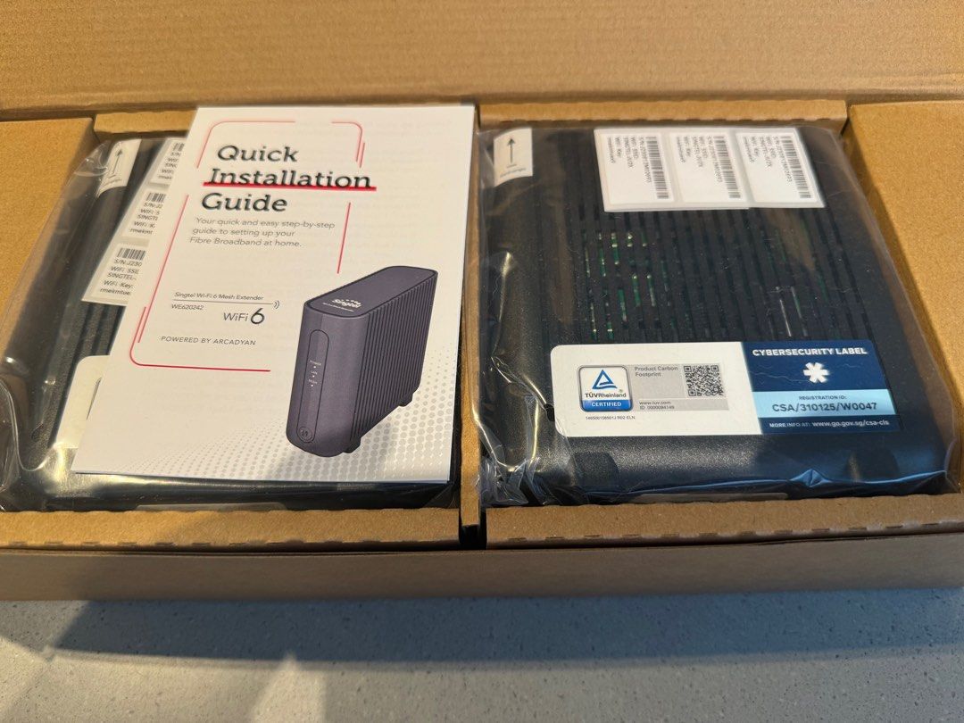 WiFi 6 mesh extenders, Computers & Tech, Parts & Accessories ...