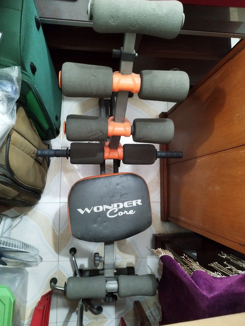 Wonder Core All in One Fitness Equipment Ab Machine, Sports Equipment ...