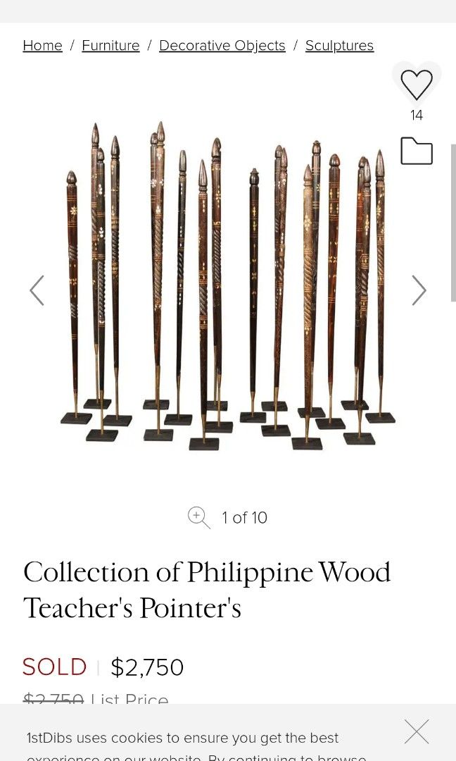 Wood teachers pointers antique, Hobbies & Toys, Memorabilia ...