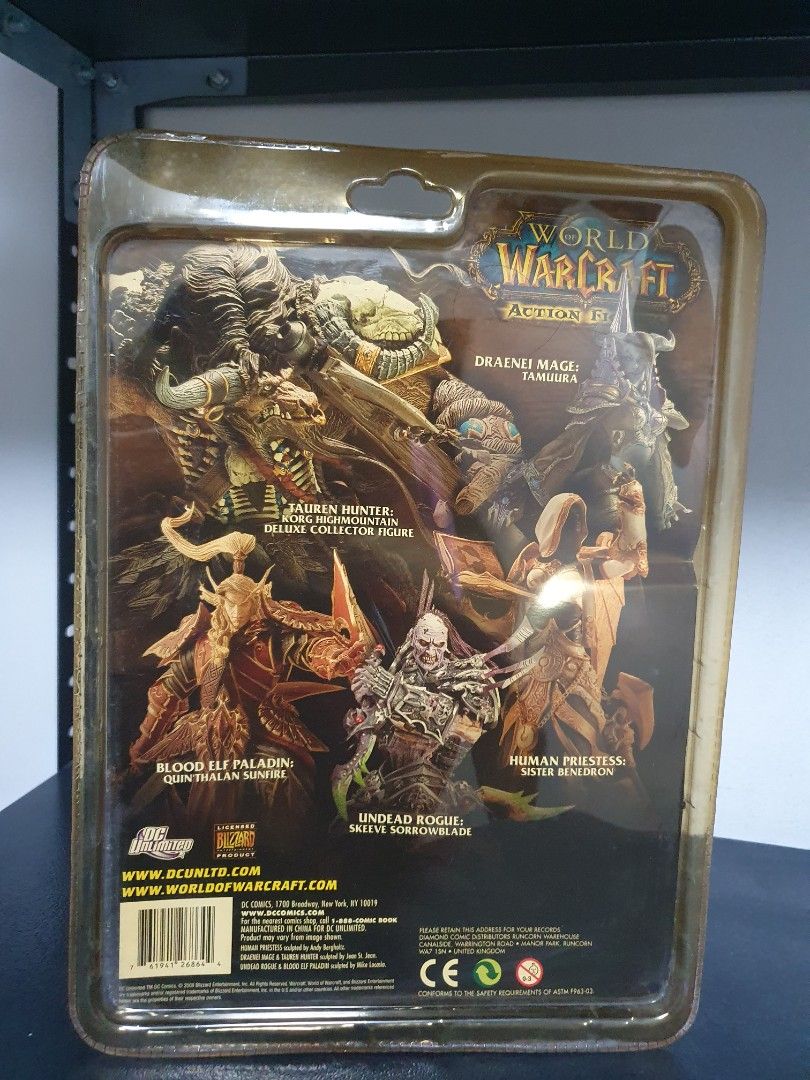 World Of Warcraft Tamuura Dranei Mage Action Figure ( WOW DC Unlimited ...