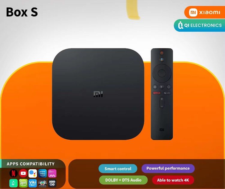 Xiaomi TV Box S (2nd generation), TV & Home Appliances, TV & Entertainment, Media Streamers ...