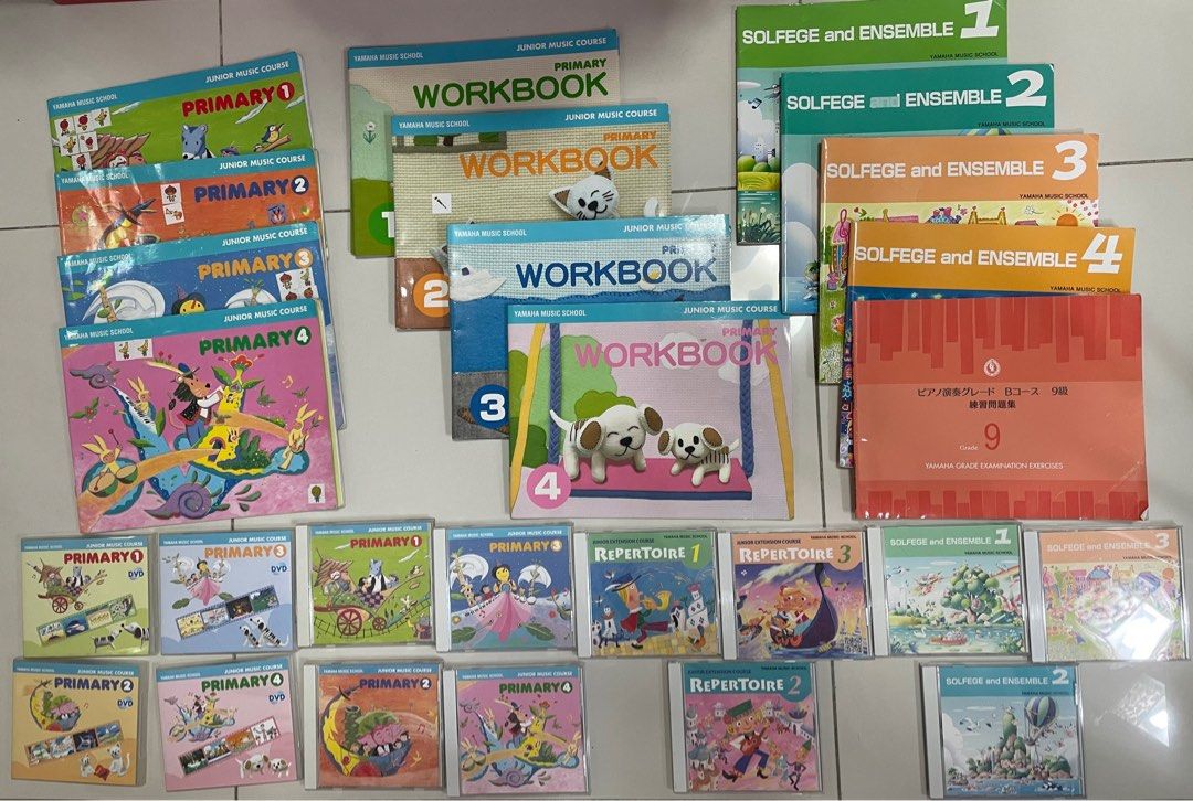 Yamaha books/ DVD/ CD, Hobbies & Toys, Books & Magazines, Children's ...