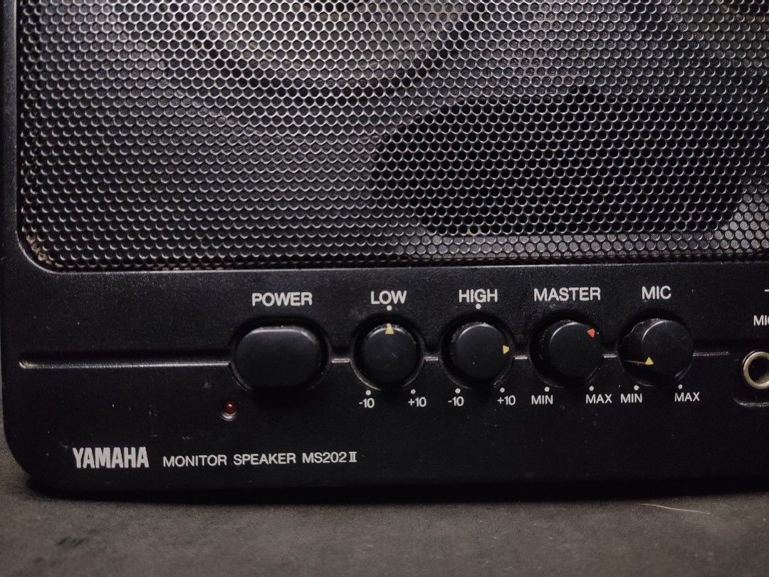 Yamaha MS202 ll Powered Monitor Speaker, Audio, Soundbars, Speakers ...