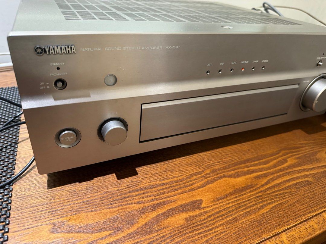 Yamaha Stereo Amplifier AX-397 擴音器, 音響器材, 其他音響配件及設備 - Carousell