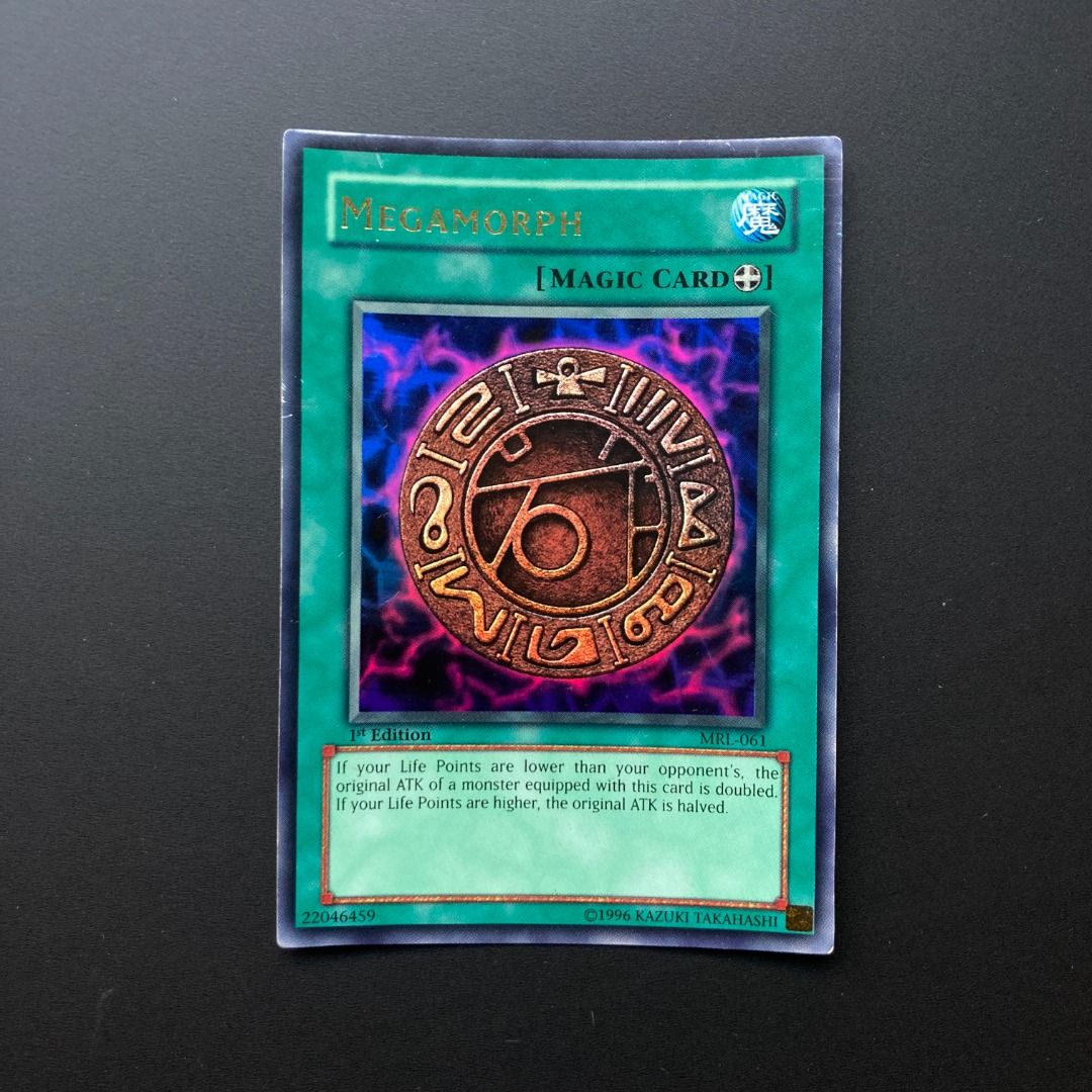 YU GI OH KONAMI Card Megamorph Gold Foil Rare English, Hobbies & Toys ...