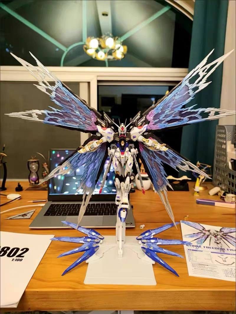 ZGMF-X20A Strike Freedom fighter 8802 MG, Hobbies & Toys, Toys & Games ...