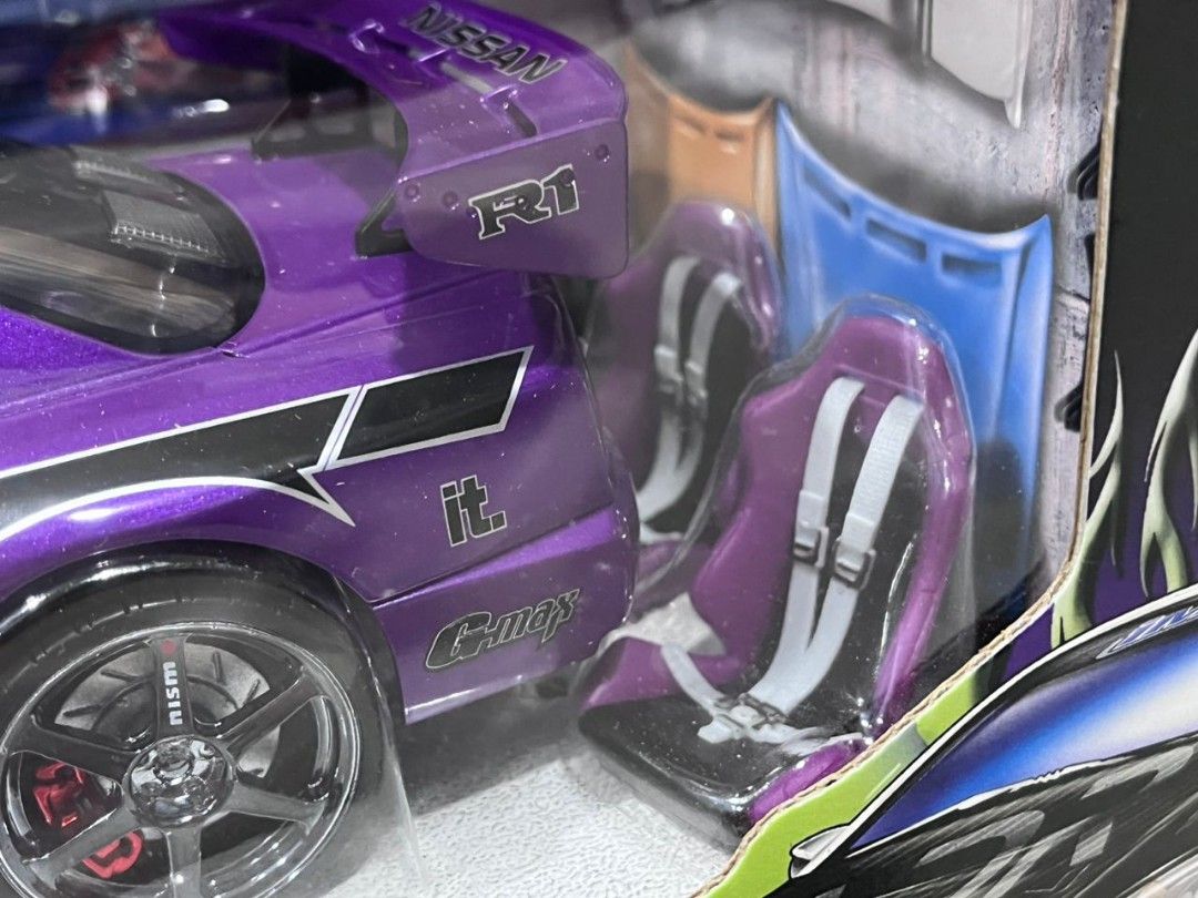 1:18 2000 Nissan Skyline GT-R R34 Import Tuner Model Kit by Muscle ...