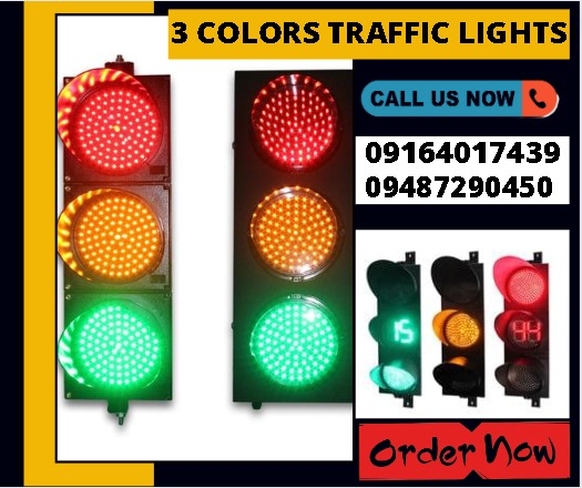 3 colors 300mm traffic light, Commercial & Industrial, Industrial ...