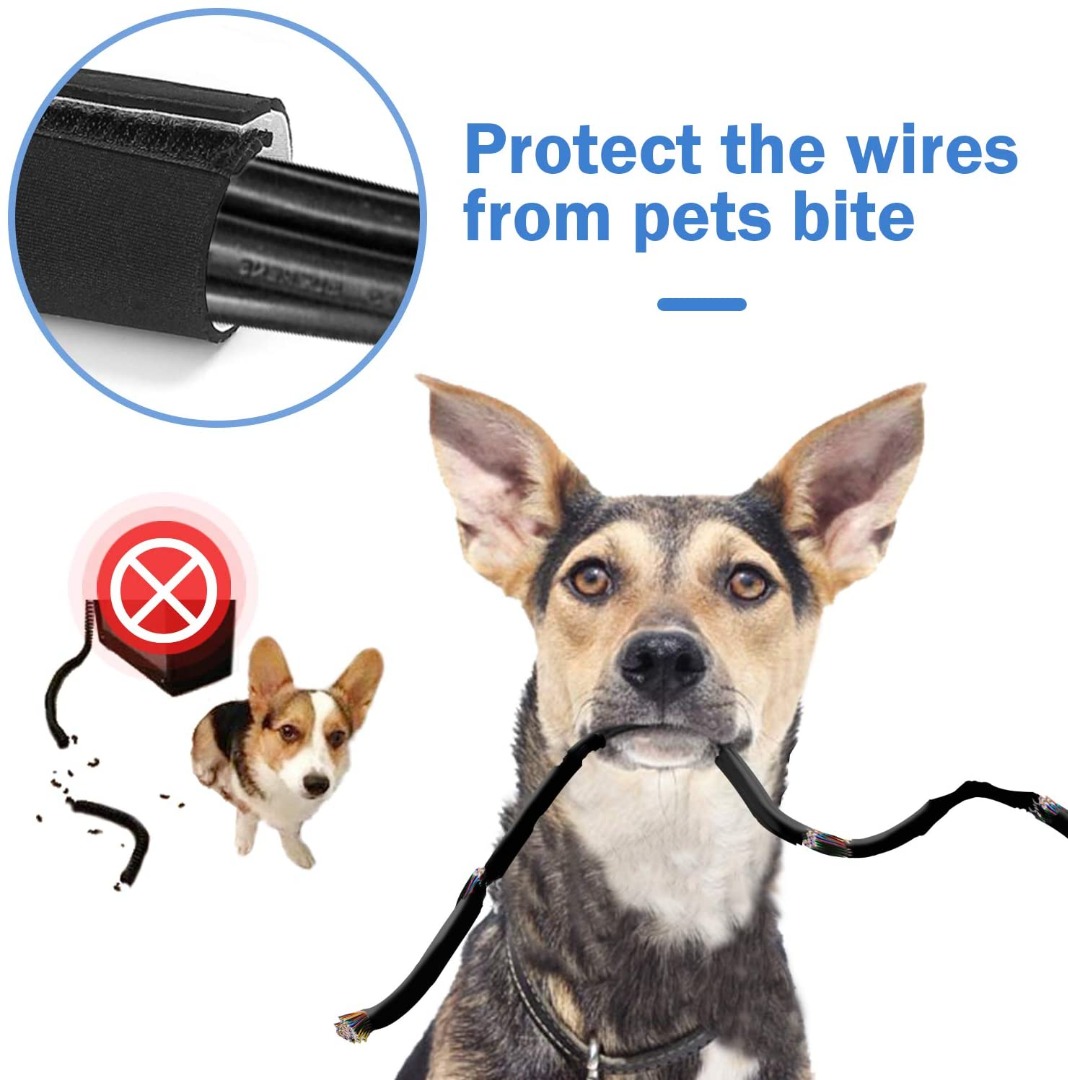 實體店鋪 (限今日特價$118)3m Cable Management Sleeve, Cuttable Neoprene Cord ...