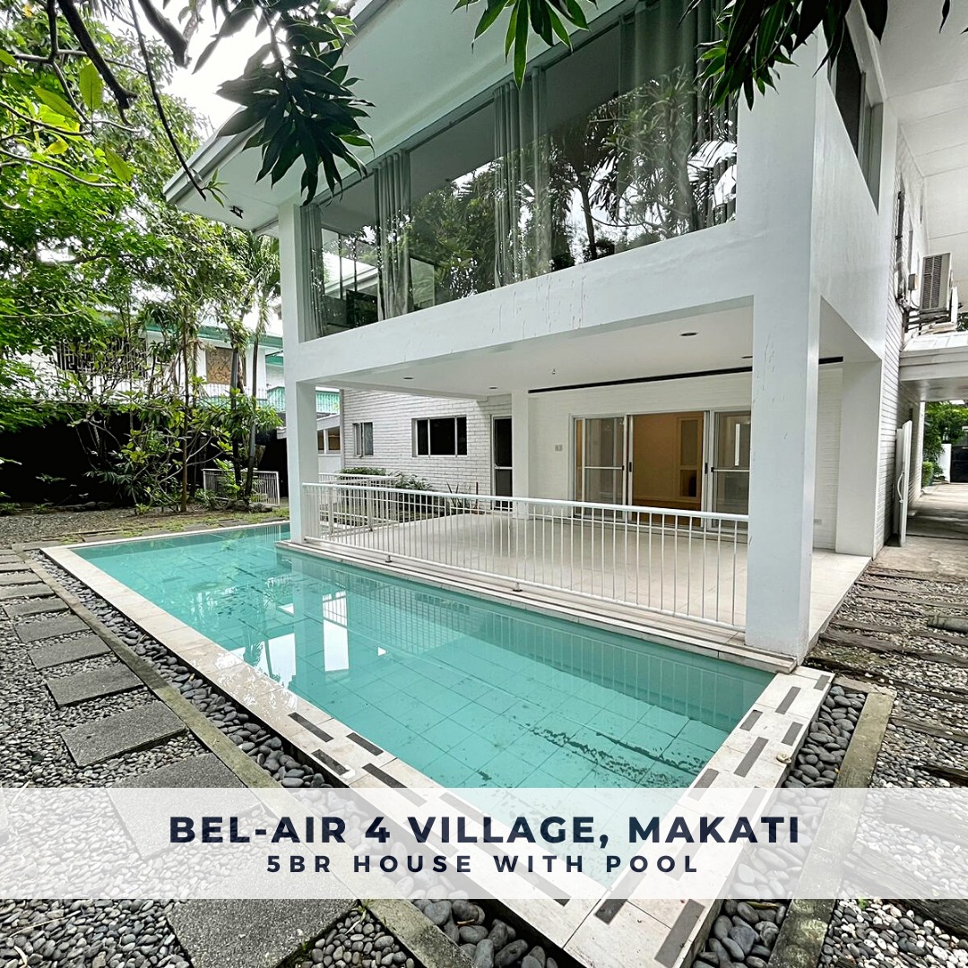 5BR Renovated House in Bel Air 4 Village Makati for Rent, Property ...