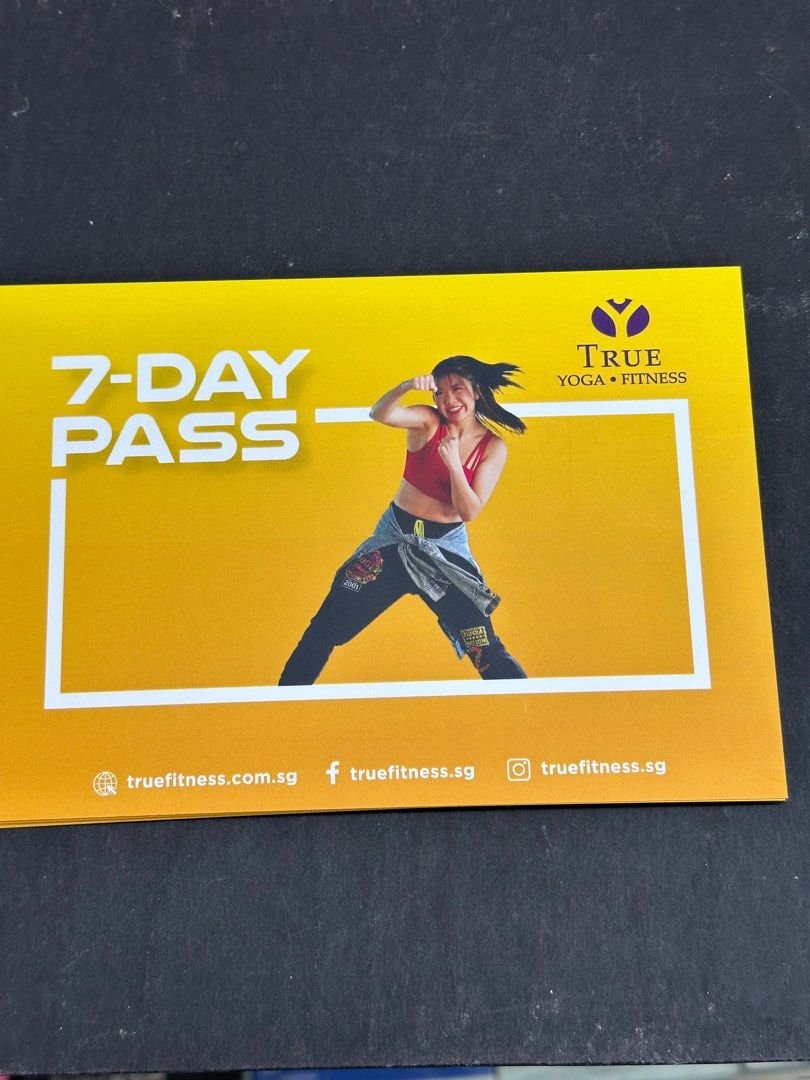 7days true fitness pass, Tickets & Vouchers, Vouchers on Carousell