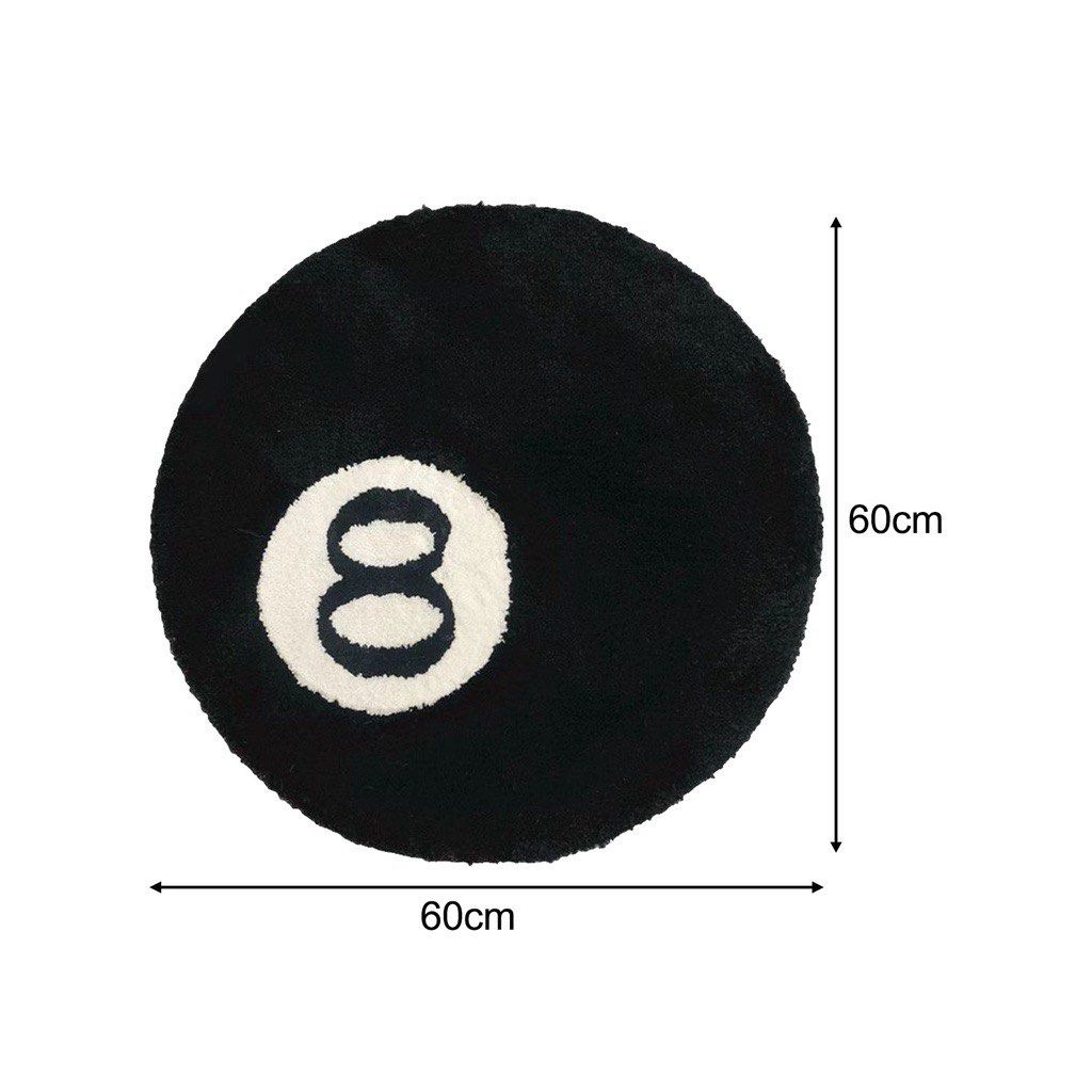 8 Ball Billiards Tuff Rug, Furniture & Home Living, Home Decor, Carpets ...
